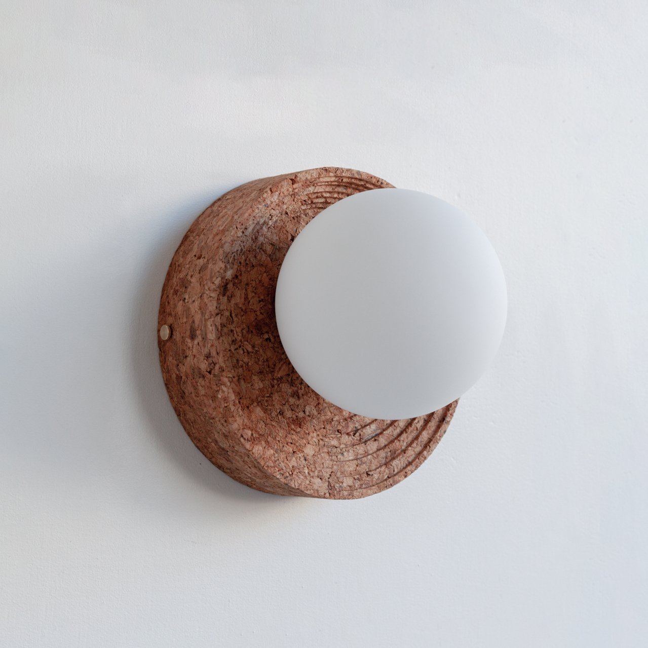 "Solas" Wall Light - Cork | Spark & Bell - Spark & Bell
