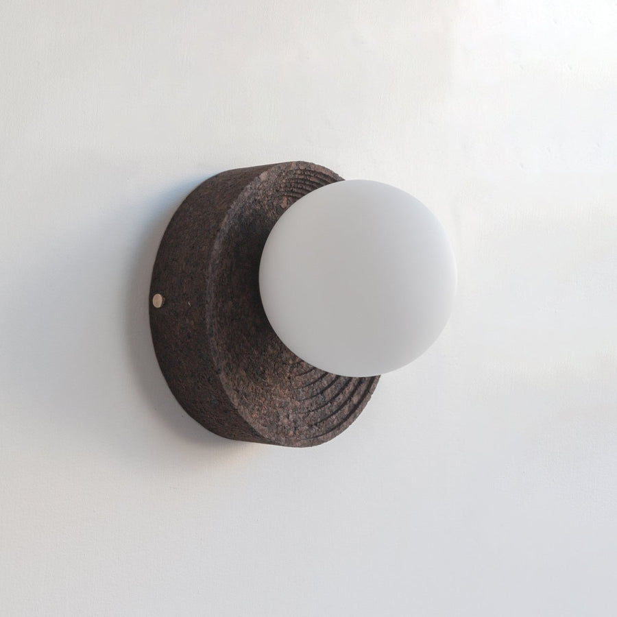 "Solas" Wall Light - Cork | Spark & Bell - Spark & Bell