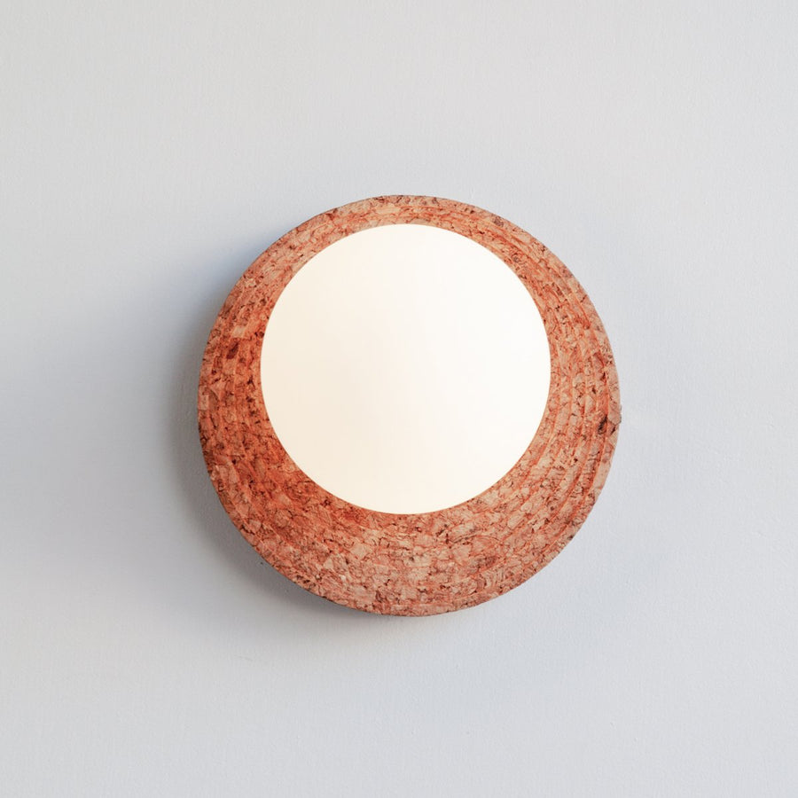 "Solas" Wall Light - Cork | Spark & Bell - Spark & Bell