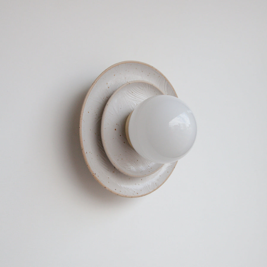 "Aureole" Wall Light - Ceramic | Spark & Bell - Spark & Bell